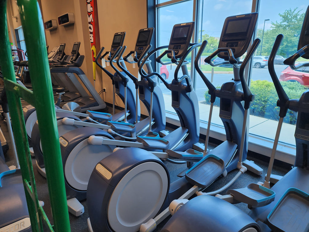 Precor EFX 865 Elliptical W/ P62 Console Converging Crossramp – CFF ...