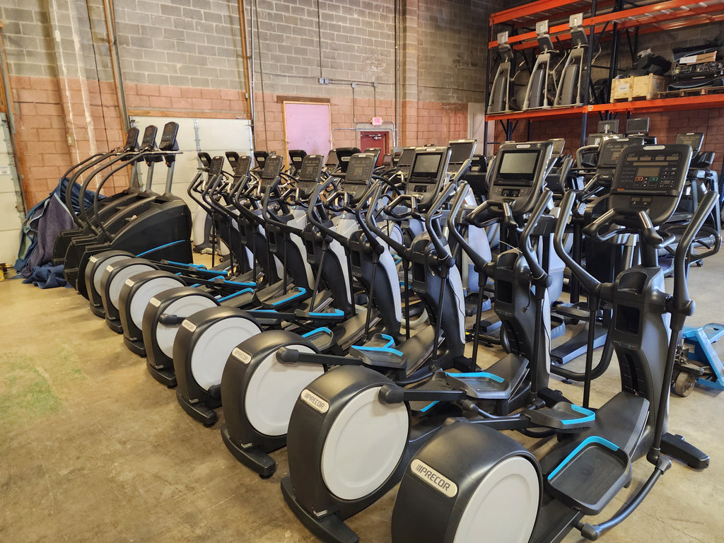 Precor EFX 835 Elliptical Black Pearl with P31 Console – CFF STRENGTH ...