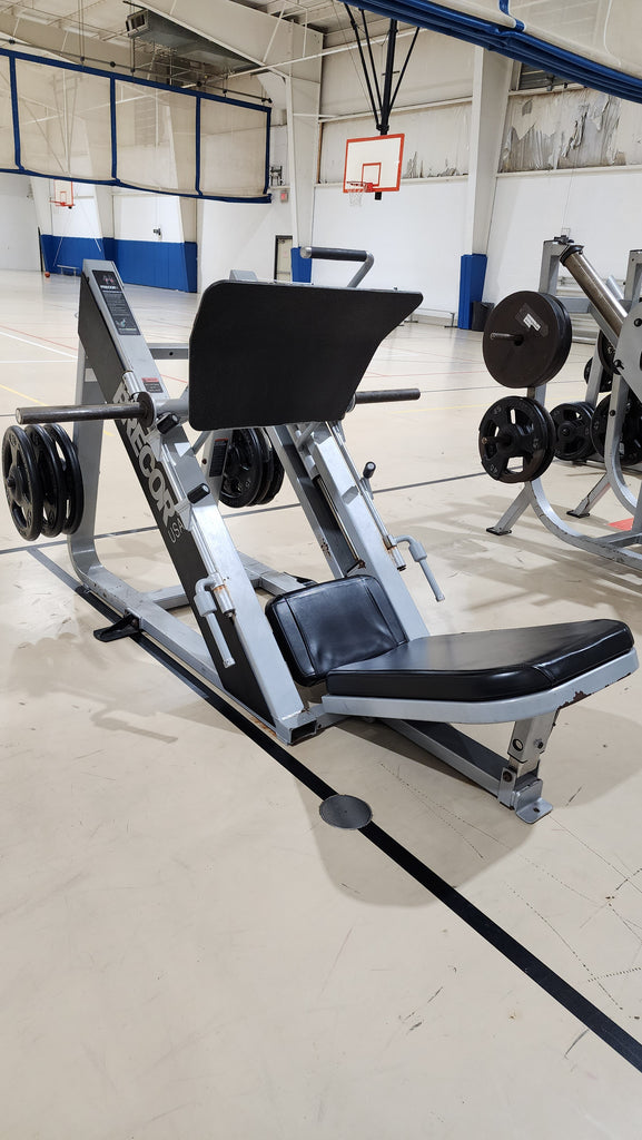 Precor Angled Leg Press 601 - Plate Loaded | CFF Strength Equipment