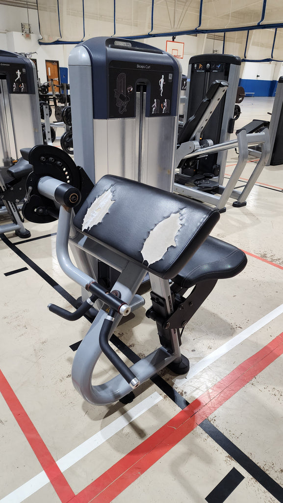 Precor Discovery Series Selectorized Bicep Curl DSL0204 | CFF Strength ...