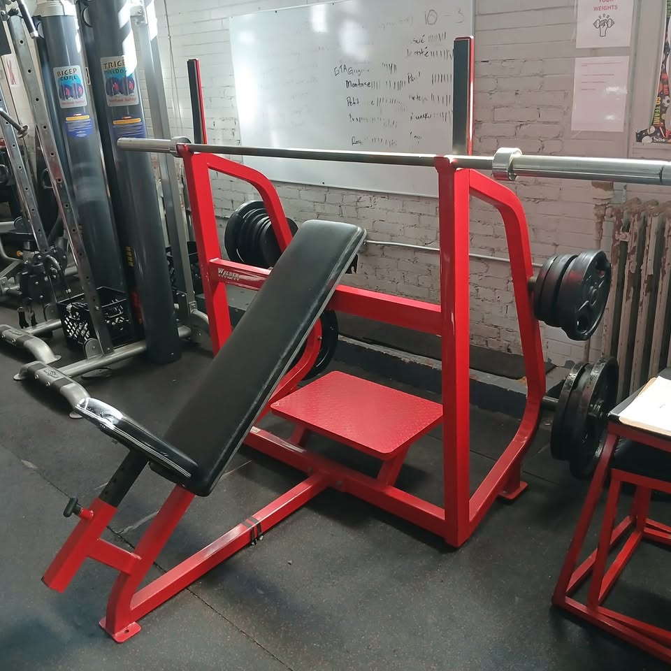 Wilder Fitness Olympic Incline Bench – Commercial Incline Bench | CFF ...