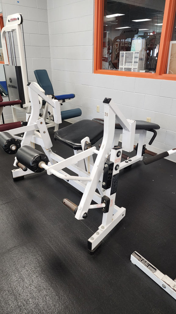 Hammer Strength Iso-Lateral Leg Curl – Plate-Loaded Strength Equipment ...