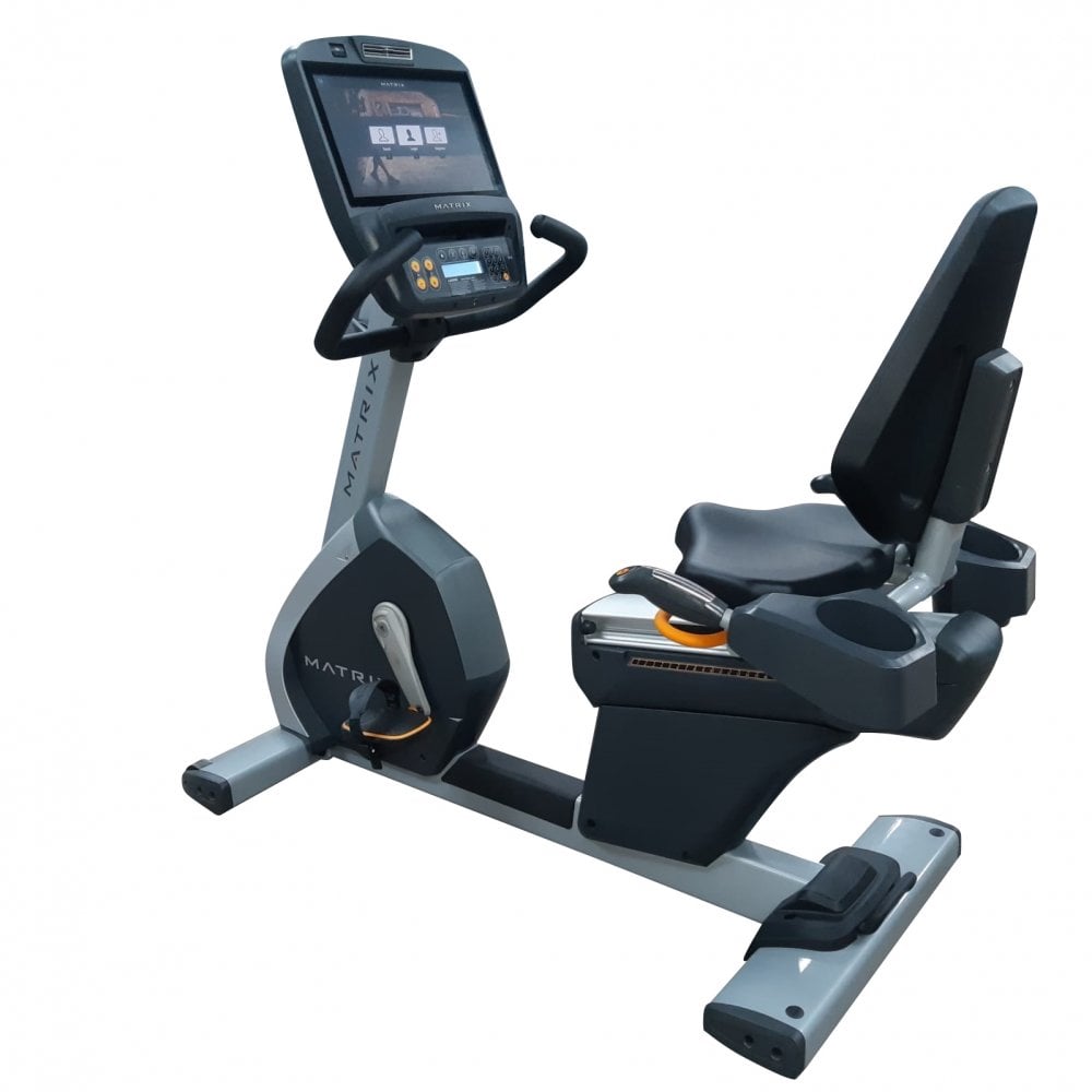Matrix R7XI Recumbent Exercise Bike - Wifi | CFF Strength Equipment