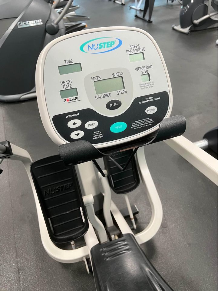 Nustep TRS4000 T4 Recumbent Cross Trainer Ellitpical | CFF Strength ...