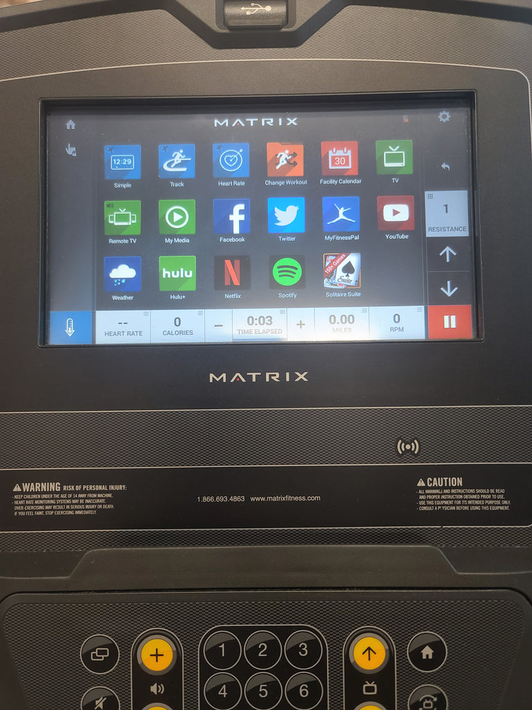 Matrix T7XE Treadmill w/Integrated Touchscreen Display – CFF STRENGTH ...
