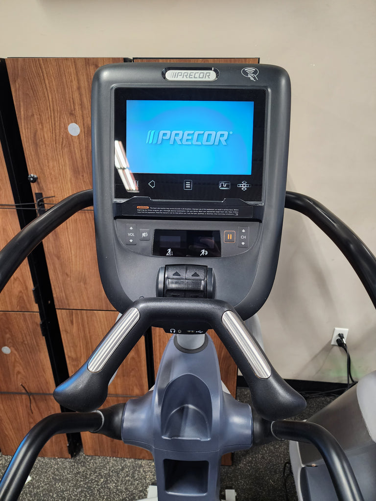 Precor EFX 863 Elliptical W/ P62 Console Converging Crossramp | CFF ...