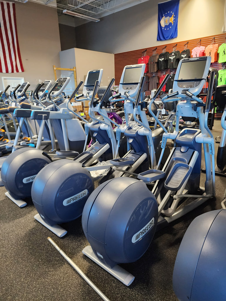 Precor 885 EFX Elliptical Cross-trainer w/Touchscreen P80 Console | CFF ...