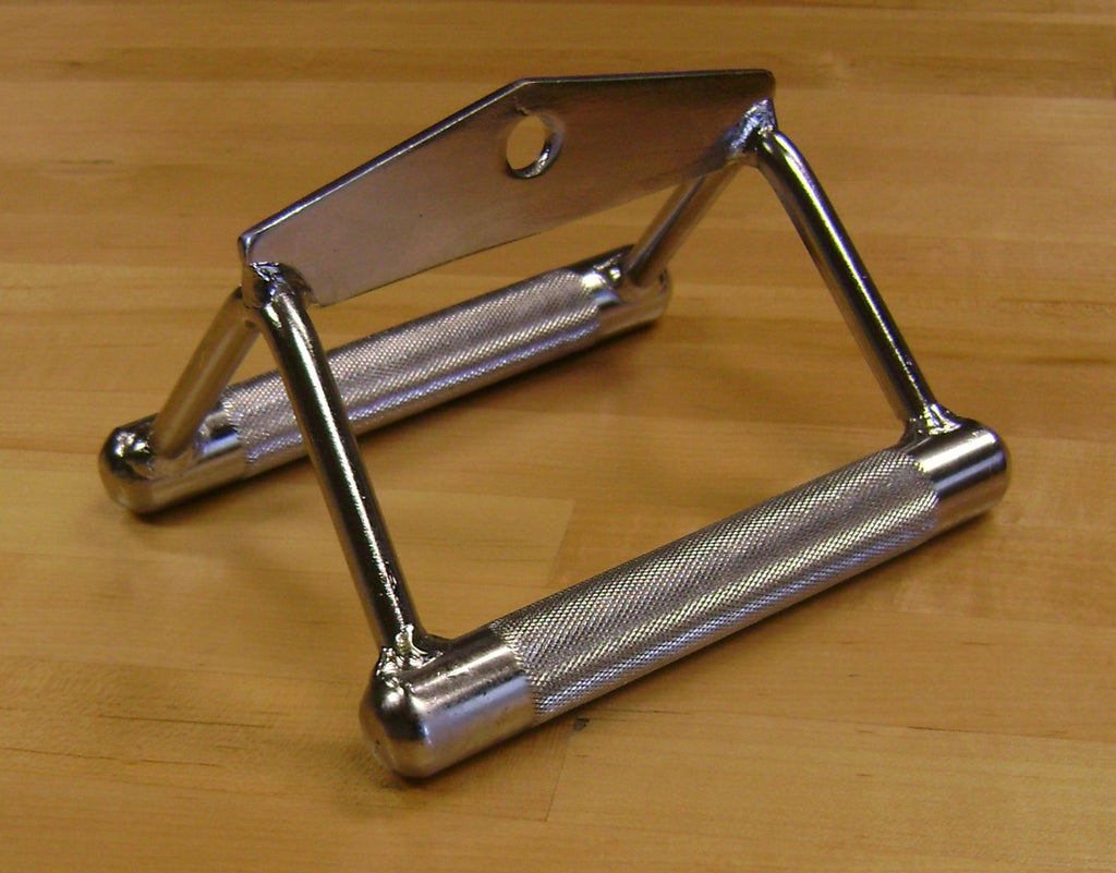 CFF DELUXE CHROMED DOUBLE D HANDLE | CFF Strength Equipment