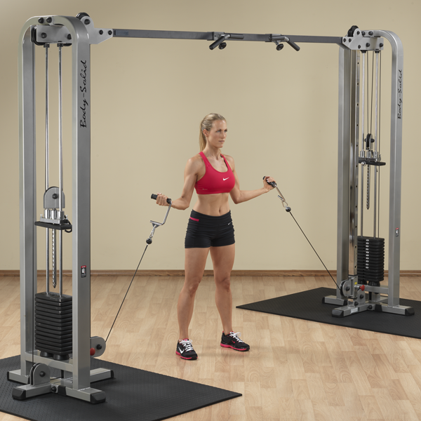 Body Solid Pro Clubline Cable Crossover SCC1200G – CFF STRENGTH ...